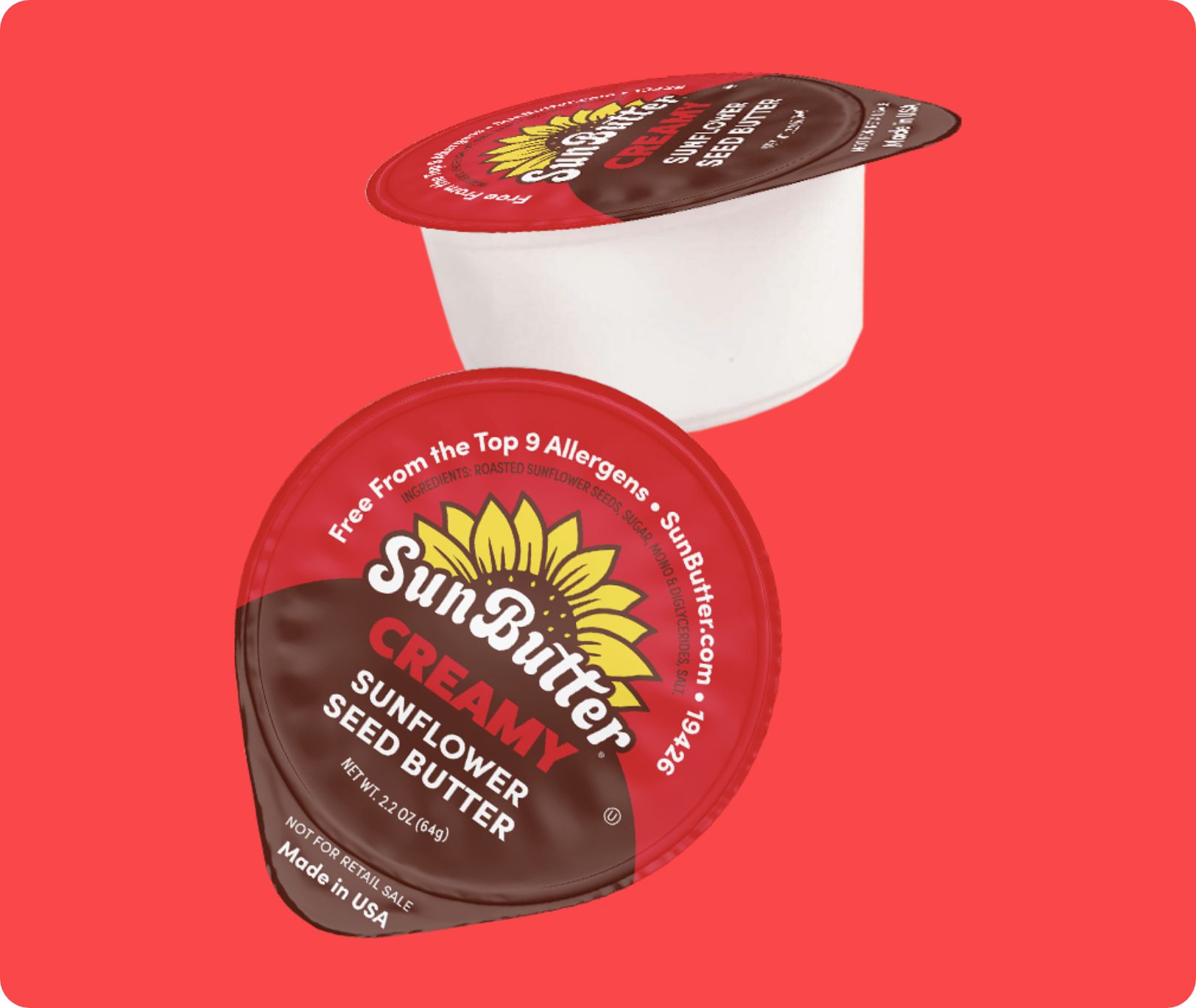 SunButter® Creamy 2.2 oz Cup Pallets – Sunbutter Foodservice